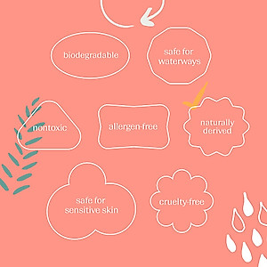 Evolved By Nature Liquid Hand Soap, 12 Oz (Pack of 3), Unscented, Biodegradable Formula, Reusable Aluminum Dispenser