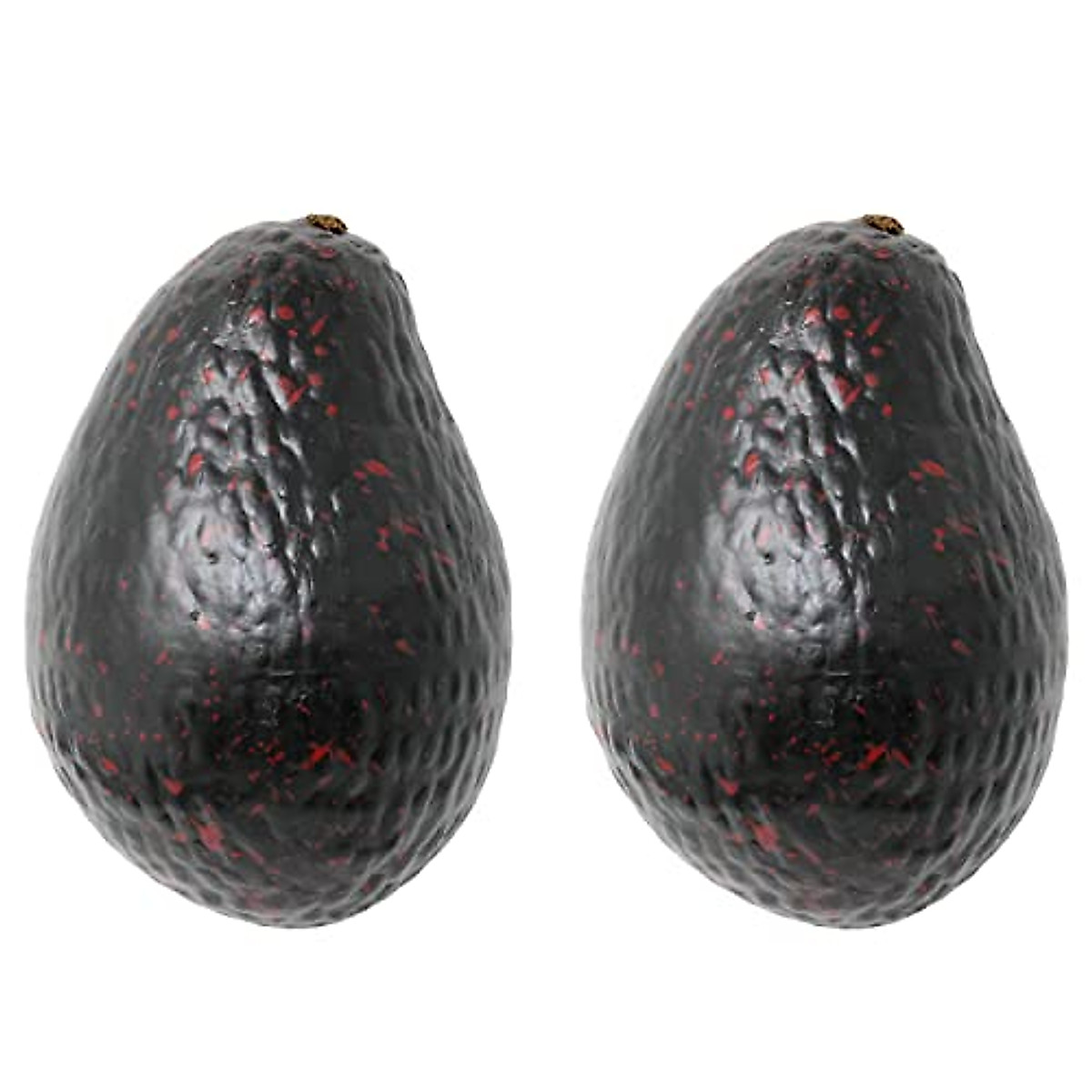 Honbay 2PCS Fake Avocados Foam Artificial Green Avocado Fruit Model Ornament Simulation Vegetable for Home Party Tabletop Decoration and Photography Prop