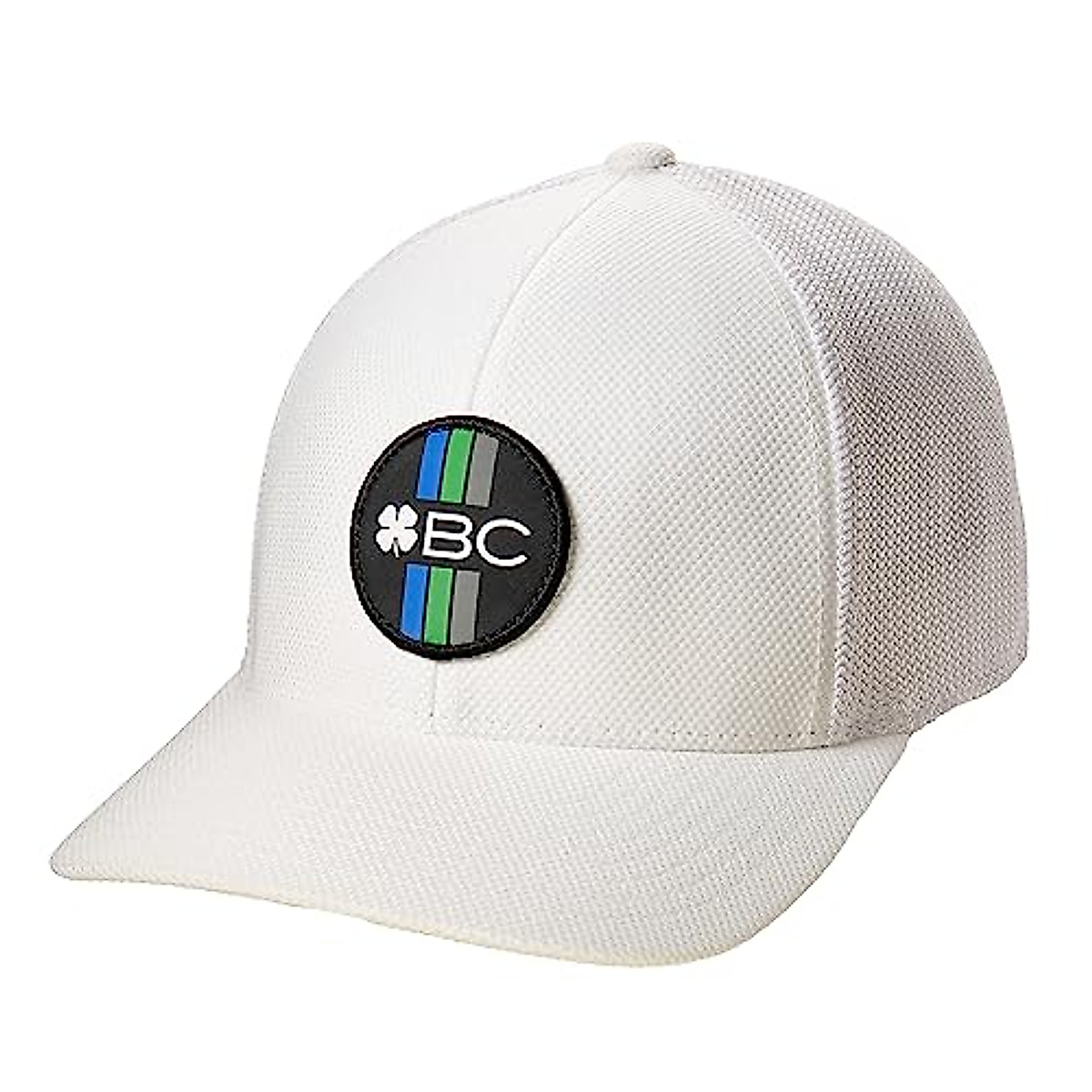 Black Clover Bugatti Adjustable White with BC Patch Hat