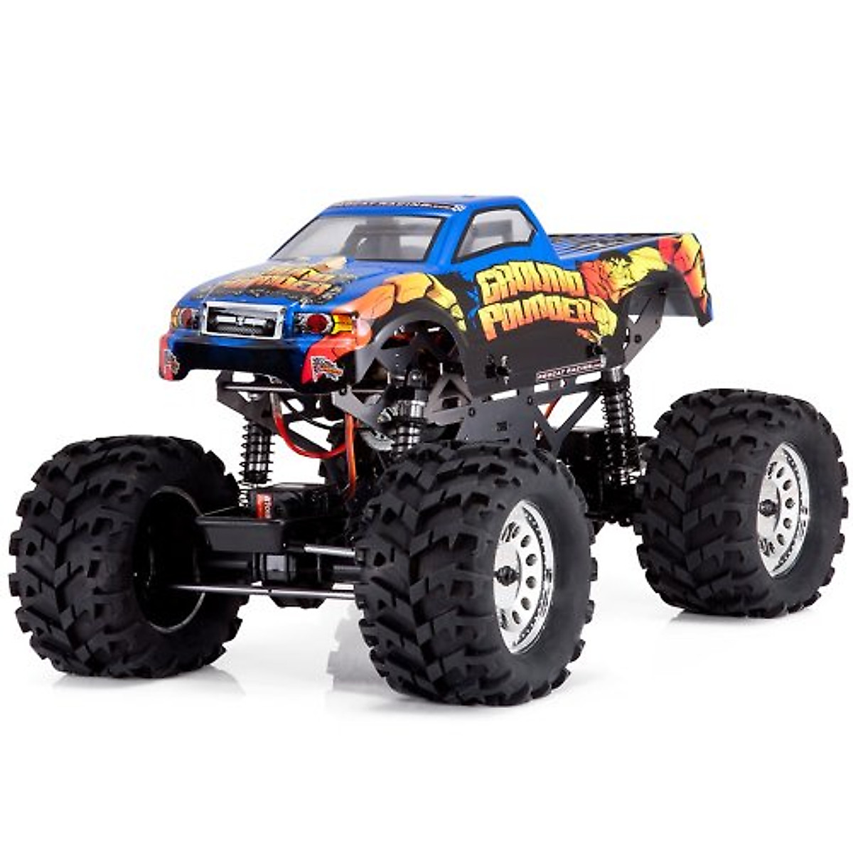 Redcat Racing Ground Pounder 1/10 Scale Electric Monster Truck with Ground Pounder Body