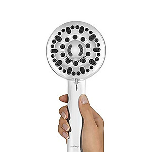 Waterpik 7-Mode Adjustable High Low Mount Hand Held Shower Head with PowerPulse Therapeutic Massage, Chrome, XML-763E