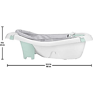 Fisher-Price Baby To Toddler Bath 4-In-1 Sling ‘N Seat Tub With Removable Infant Support And 2 Toys, Climbing Leaves [Amazon Exclusive]