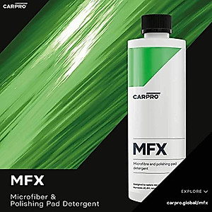 CARPRO MFX - Liter - Microfiber Detergent, Remove Oils, Waxes and Dirt from Your Microfiber Cloths to Restore Drying Towels and Buffing Cloths