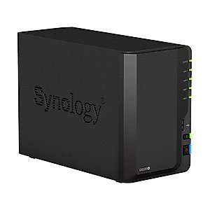 Synology DiskStation DS220+ NAS Server for Business with Celeron CPU, 6GB Memory, 8TB HDD Storage, DSM Operating System