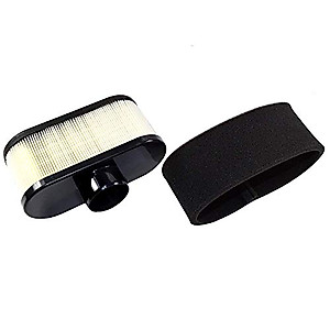 HQRP Filter compatible with Cub Cadet LTX 1050 KW, LTX 1046 KW, RZT 50 KW, RZT 54 KW, RZT L46 KW, RZT L50 KW, RZT L54 KW, XT2 GX5, XT2 LX4, XT2 LX5 Series Lawn Tractors, KM-11013-0752 Replacement