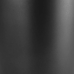 mDesign Metal Rubbish Bin – Round Waste Bin for The Kitchen, Bathroom and Office – Waste Paper Bin for The Entire Household – Grey