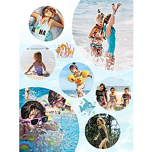 Century Star Girls Swimsuits Toddler Girls?Bathing Suits One Piece Swimsuits Toddler Girls?Swimwear Khaki Flower2-3T