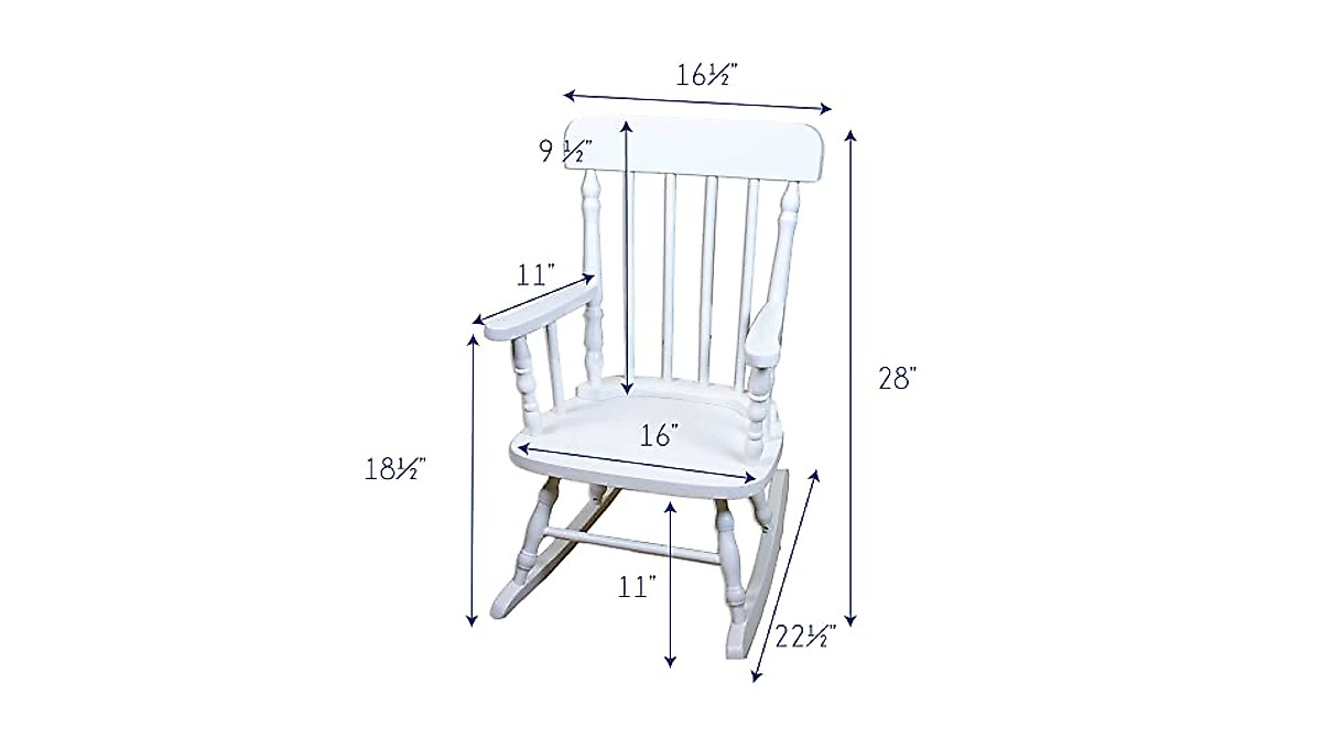Personalized Butterfly Rocking Chair for Kids