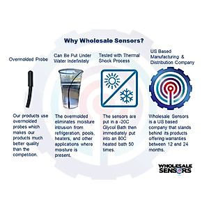 LG 6500JB2001B Replacement Refrigerator Humidity Sensor 24 Month Warranty