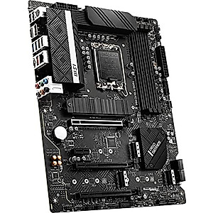 MSI PRO Z690-A DDR4 ProSeries Motherboard (ATX, 12th Gen Intel Core, LGA 1700 Socket, DDR4, PCIe 4, CFX, M.2 Slots)