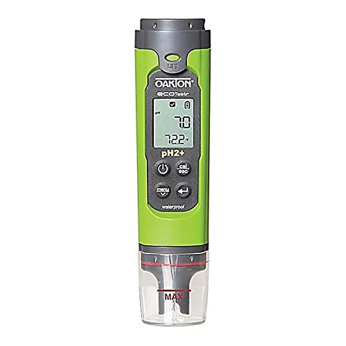 Oakton 35423-01 Ecotestr Ph. 2+ Pocket Ph. Meter, 1.2" Height, 1.8" Wide, 6.4" Length, 1.2" Height, 1.8" Wide, 6.4" Length