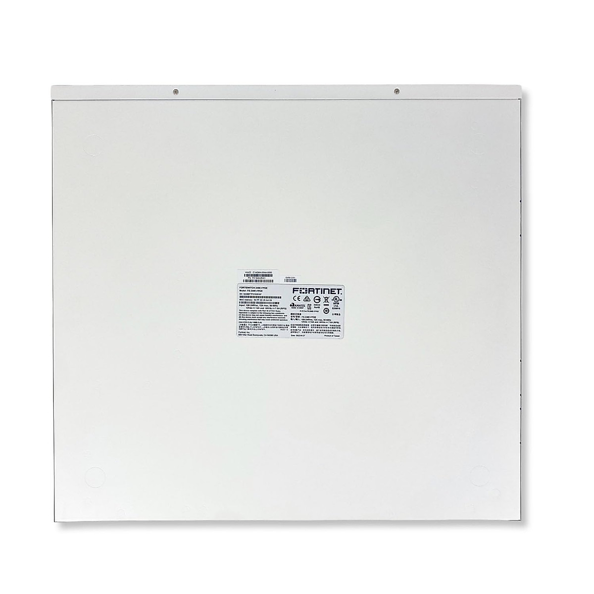 Fortinet - FS-248E-FPOE - Fortinet FortiSwitch 248E-FPOE - Switch - L3 - managed - 48 x 10/100/1000 (PoE+) + 4 x Gigabit SFP - rack-mountable - PoE+ (740 W)