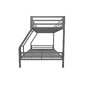 Novogratz 4146429N Maxwell Metal Bunk Bed, Twin over Full