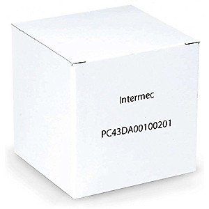 Intermec PC43d Desktop Direct Thermal Label Printer with LCD Display and USB, Easy-to-Use Barcode Label Printer with 4 Rolls of 4" x 6" Labels