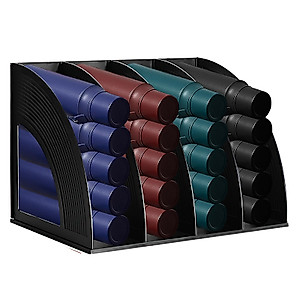 Lemical Sturdy Magazine File Holder Organizer No Width Limitation Book Rack Desktop File Folder Frames Dividers Document Storage Box File Rack File Sorter Office Supplies