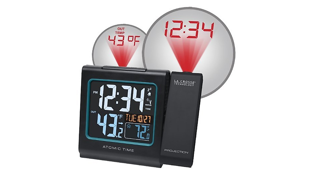 La Crosse Technology Projection Alarm Clock - Stay On Time