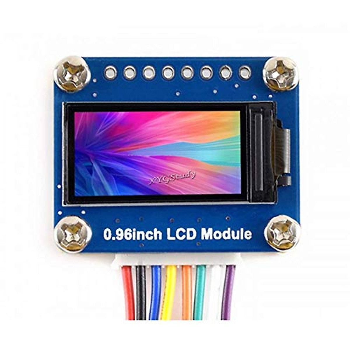 XYGStudy General 0.96 inch LCD Display Module, IPS Sreen, 0.96inch Diagonal, 160x80 HD Resolution (with Examples for Jetson Nano/Raspberry Pi / STM32)