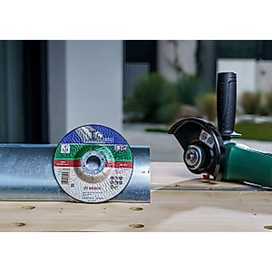 Bosch DIY Trennscheibe Metall für Winkelschleifer (5 Stück, Ø 125 mm, gekröpft, A 30 S BF)