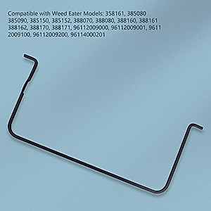 532194177 / 194177X428 Lawn Mower Bail Control Bar for Husqvarna, Poulan, Murray, Craftsman, A-riens Walk Behind Lawn Mower 532138059 532195574 (13 5/8" x 6 5/8")