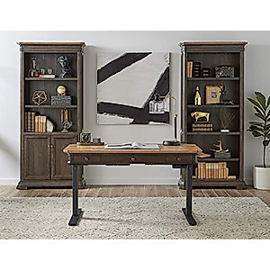 Martin Furniture Executive Bookcase with Doors, Fully Assembled, Brown (IMSA3678D)