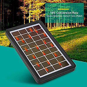 9V 3W Solar Panel Solar Battery Charger Waterproof 93% Translucency 18% Conversion Rate Poly Silicon Solar Cell Board