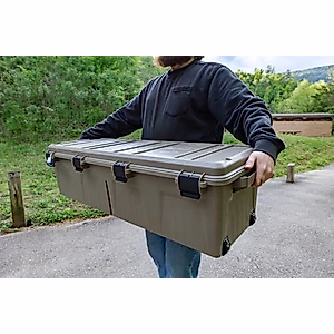 MTM MGC - The Mule Mobile Gear Crate, Water-Resistant, Stackable, Holds 75lbs of Gear, USA Made,