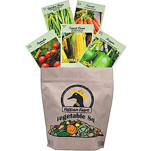 Black Duck Brand 50 Packs Assorted Heirloom Vegetable Seeds 20+ Varieties All Seeds are Heirloom, 100% Non-GMO