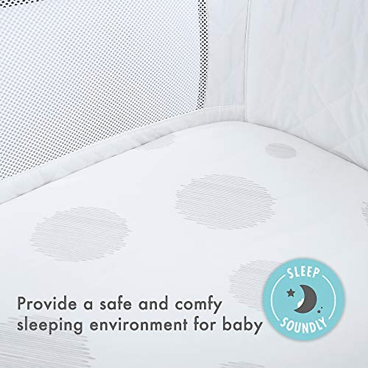 Papablic Waterproof Bassinet Fitted Sheet, 100% Jersey Knit Cotton, Compatible with Papablic & Mika Micky Bedside Sleeper