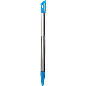 Metal Adjustable Touch Stylus Pen for New 2DS XL LL Video Stylus Pen Game (Metal Blue)