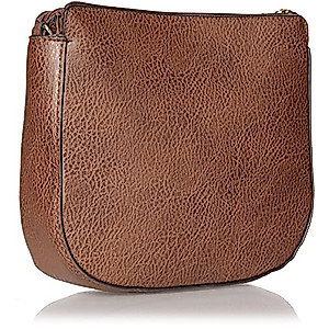 Bueno of California Elephant Grain Crossbody, Brown
