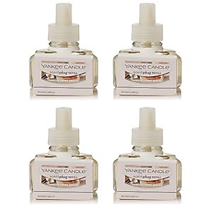 Yankee Candle Scent Plug Refill, Vanilla Creme Brulee (Pack of 4)