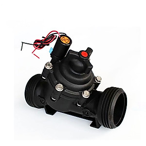 1Pcs 2.5 Inch Agricultural Irrigation System Hydraulic 220V 24V 12V Lawn Sprinkler Greenhouses Solenoid Valve (Size : 2-1/2", Color : 220VAC)