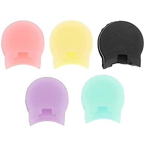 Jiayouy 5 Pcs Soft Silicone Clarinet Oboe Thumb Rest Cushion Protector 5 Color
