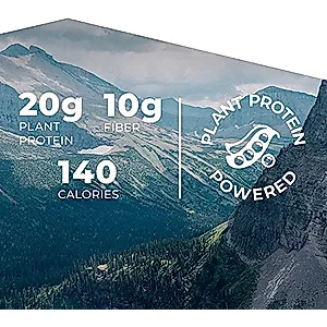 Evolve Plant Based Protein Shake, Double Chocolate, 20g Vegan Protein, Dairy Free, No Artificial Sweeteners, Non-GMO, 10g Fiber, 11oz, (4 Pack)