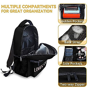 CUSPCOD Cow Backpack for Girls Boys, 16 Inch Backpacks for School, Cute, Adjustable Straps, Durable, Lightweight, Large Capacity Bookbag for Kids