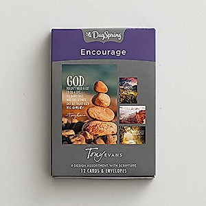 DaySpring Encouragement - Inspirational Boxed Cards - Tony Evans - 18564,Multi