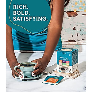 Teeccino Dandelion Tea Sampler – Caramel, Coconut, Dark Roast, Mocha Mint, Red Chai, Turmeric – Roasted Herbal Tea That’s Caffeine Free & Prebiotic with Detoxifying Dandelion, 12 Tea Bags