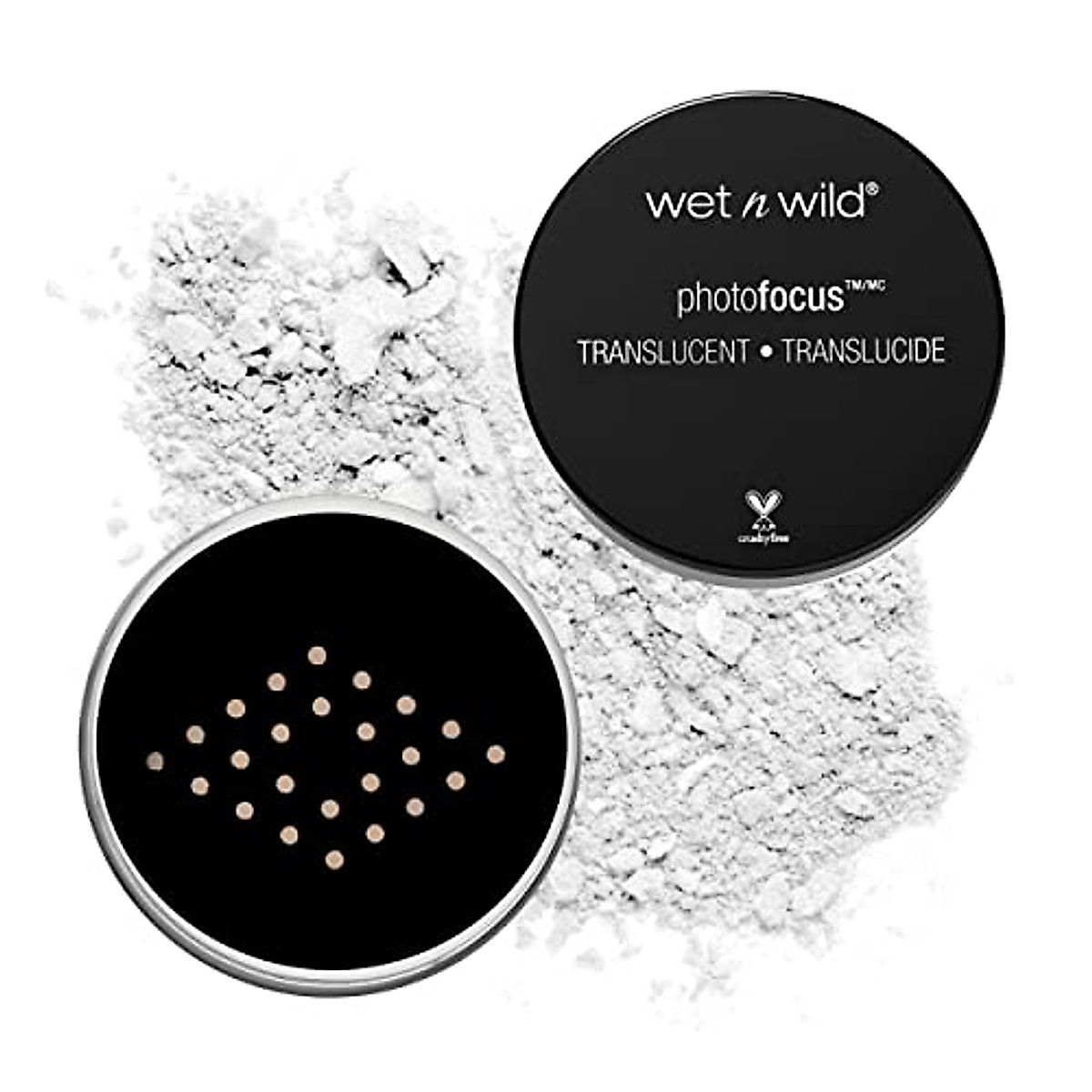 Loose Setting Powder By Wet n Wild Photo Focus Loose Finishing Powder Off-White Translucent