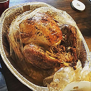 Turkey Bags for Marinating and Brining, 5 Gallon Bucket Mylar Bags for Food Storage, Leak Proof Flat Bottom Pail Liners, 10pcs