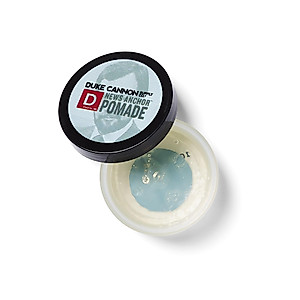 Duke Cannon Supply Co. - News Anchor Pomade, Sandalwood and Citrus Hints (4.6 oz) Natural Matte, Medium-to-Strong Hold Pomade for All Hair Types