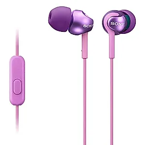 Sony MDREX110AP Step-Up EX Series Earbud Headset (Violet)