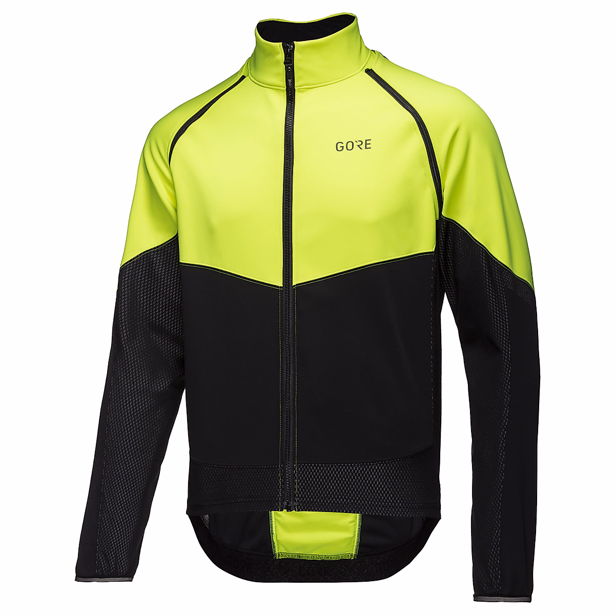 GORE WEAR Men's Standard Phantom Gore-tex Infinium Jacket, Neon Yellow/Black, S