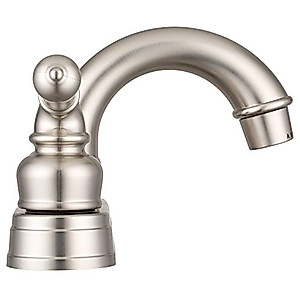 Dura Faucet DF-PL620C-SN RV Bathroom Sink Faucet - Smooth Turning 2-Lever (Brushed Satin Nickel)