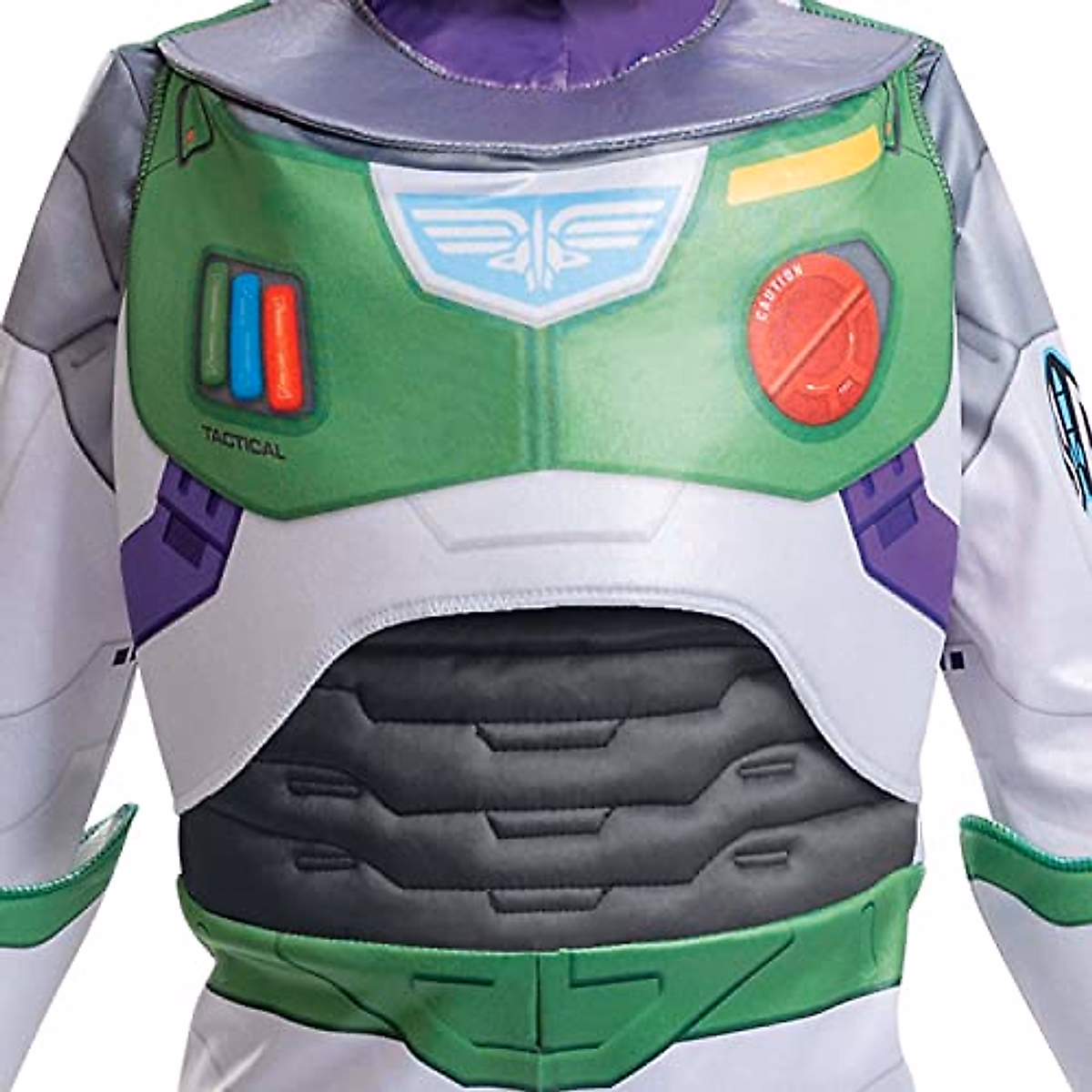Disney Pixar Lightyear Buzz Space Ranger Costume for Kids, Deluxe Official Disney Lightyear Costume Outfit, Child Size Medium (7-8)