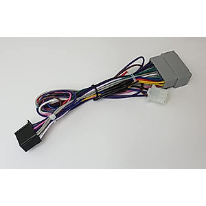 Pioneer Aftermarket Radio Install kit (Compatible with select 2002-2008 Jeep Chrysler and Dodge) - Direct Wiring Harness for Double Din Radio Stereo Compatible with wrangler ram - wiring harness dodge