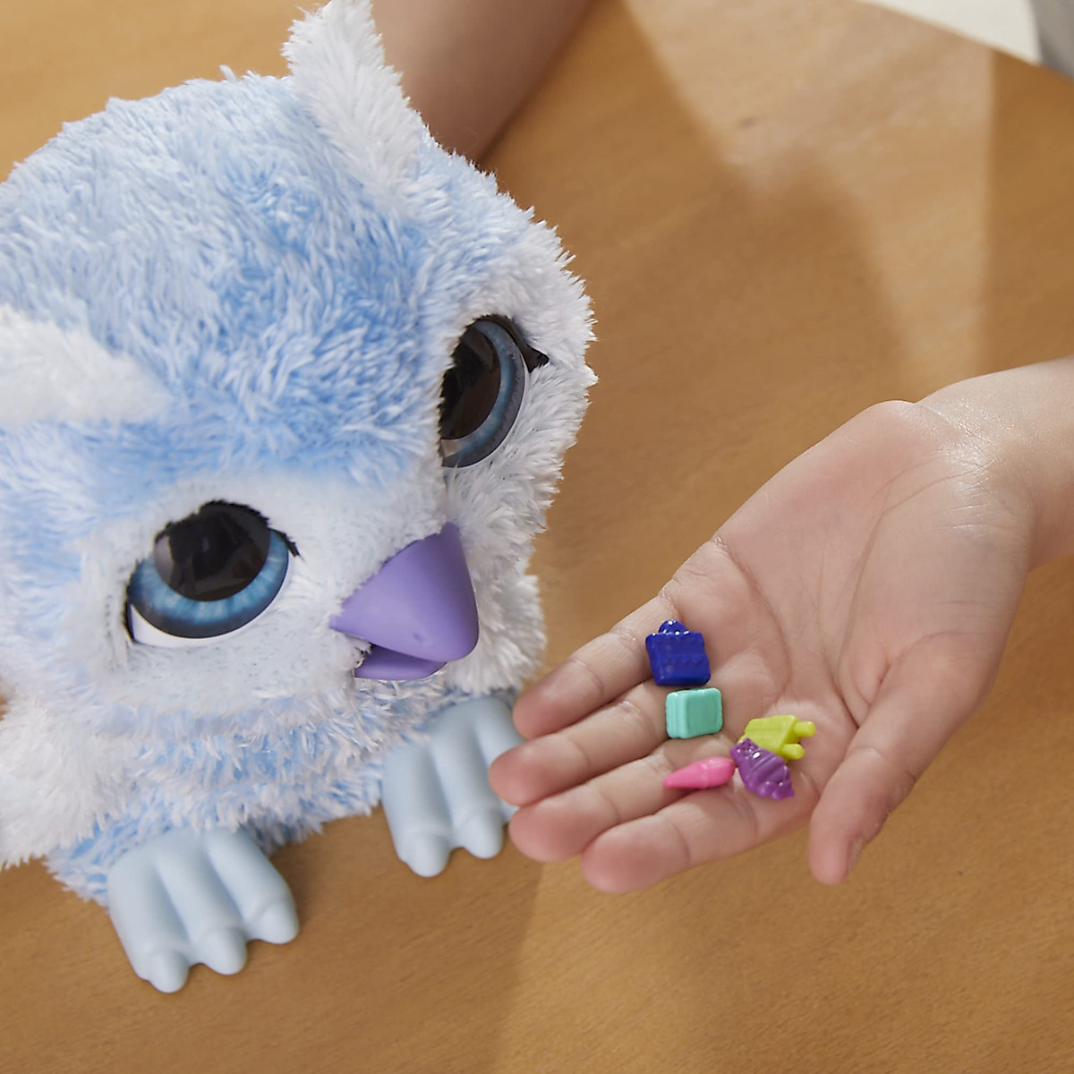 furReal Lil’ Wilds Owlen The Owl Toy, Electronic Pets, with 35+ Sounds and Reactions, Interactive Toys for 4 Year Old Girls and Boys and Up