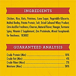 Zuke’s Mini Naturals Soft Dog Treats for Training, Soft and Chewy Dog Training Treats with Chicken Recipe