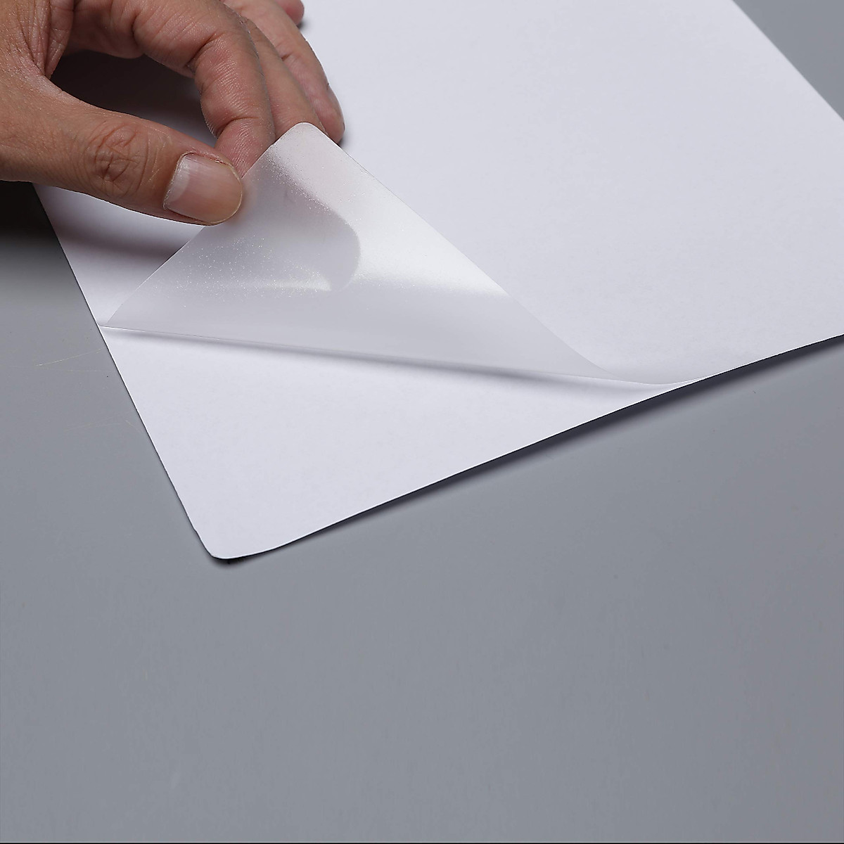 Optiazure Self-Seal Laminating Sheets 9.1"x11.8" Inches, 3mil 20Pack, Letter Size, Single Sided