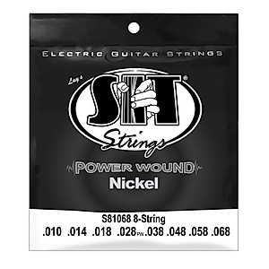S.I.T. String S81068 Eight String Nickel Wound Electric Guitar String
