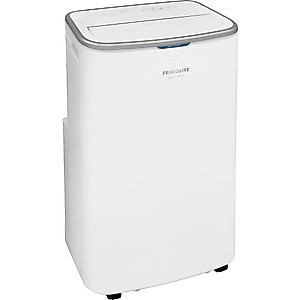 Frigidaire FHPC102AB1 Portable Air Conditioner with Remote Control for Rooms, Up to 350 Sq. Ft, White
